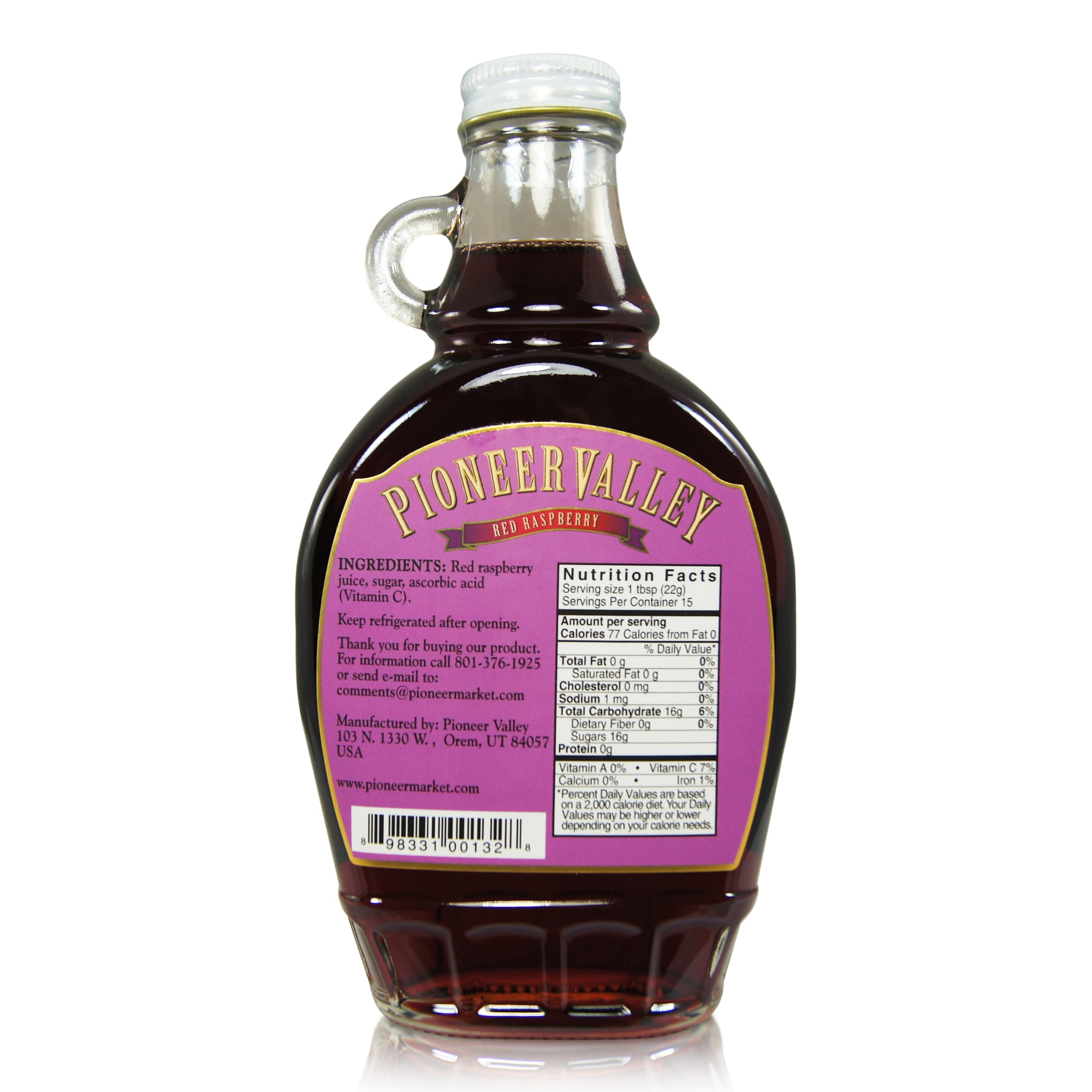 Red Raspberry Syrup – PioneerValley
